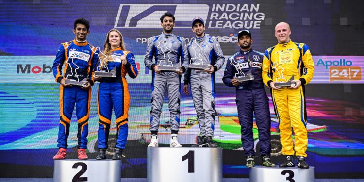 Indian Racing League second round Hyderabad Blackbirds