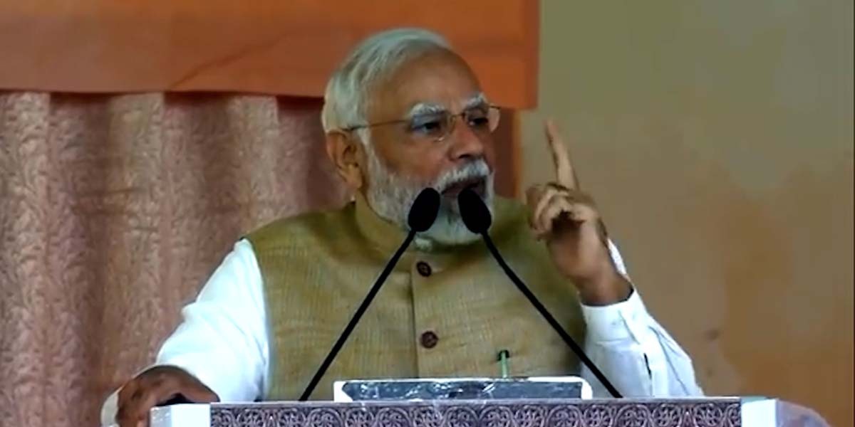 PM Narendra Modi lauds Karnataka, Congress makes 'trouble engine sarkar ...