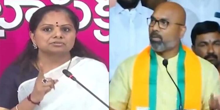 In the Arvind-Kavitha war of words, the missing element is a diminished Telangana Congress - The ...