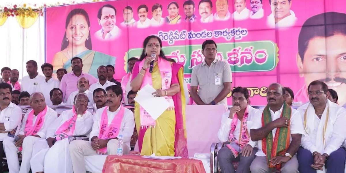 ‘BJP can never scare us with ED and I-T raids’: TRS MLC K Kavitha - The South First