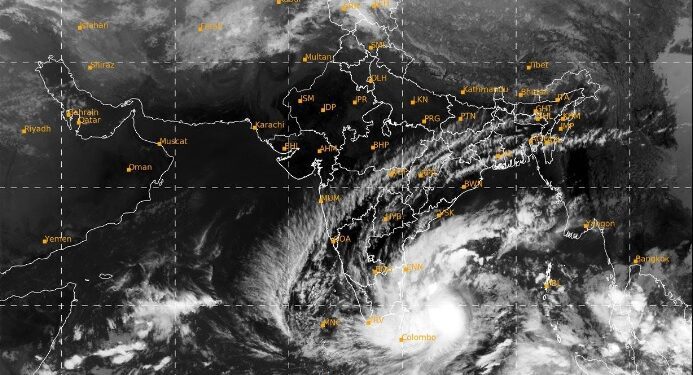 Cyclone Mandous likely to make landfall between Puducherry and Sriharikota around midnight of 9 ...