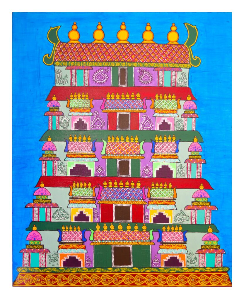 Chennai to Canada: Depicting the colours of South India, this artist's ...