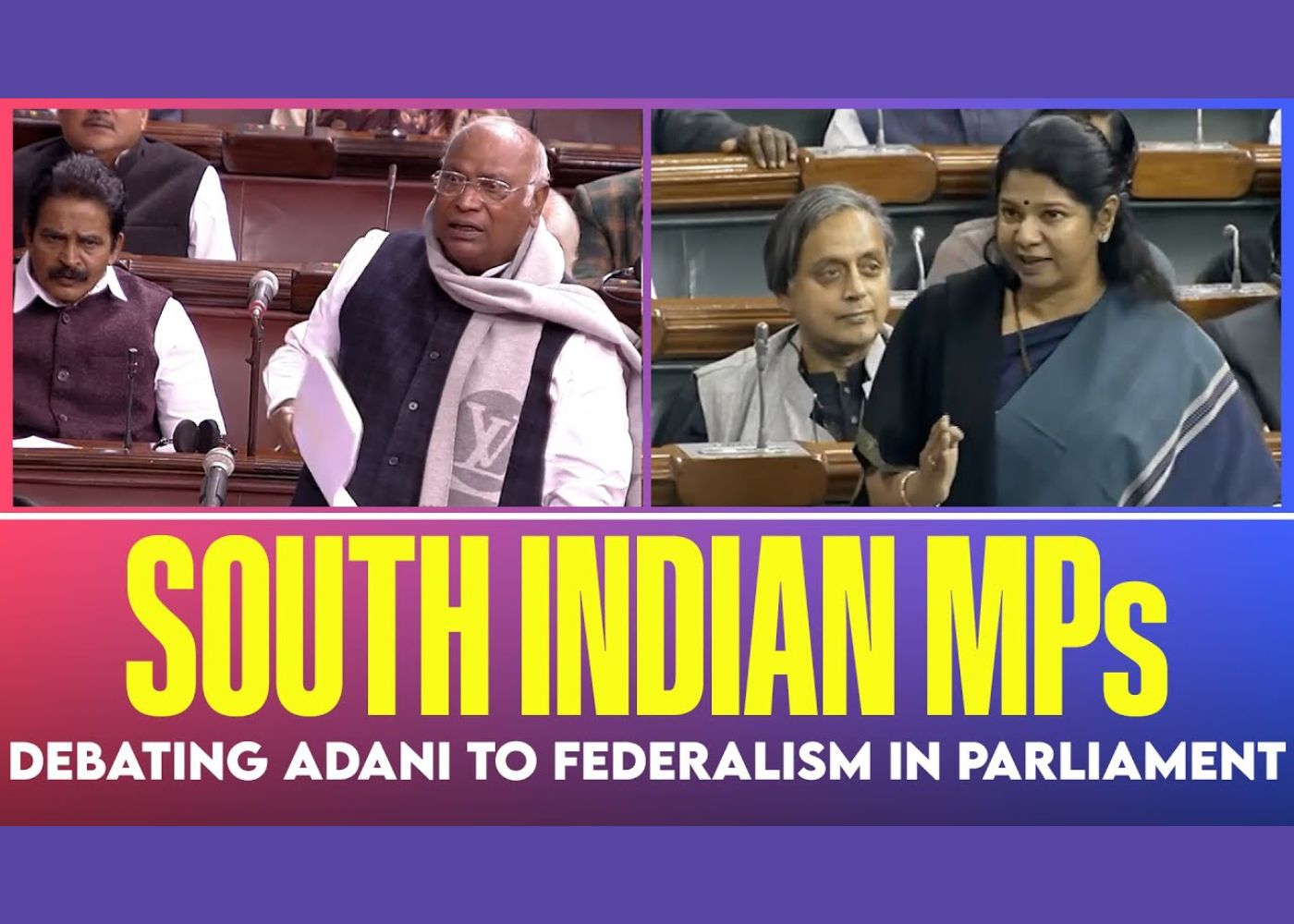 MPs from South India rock ongoing Budget session of Parliament - The ...