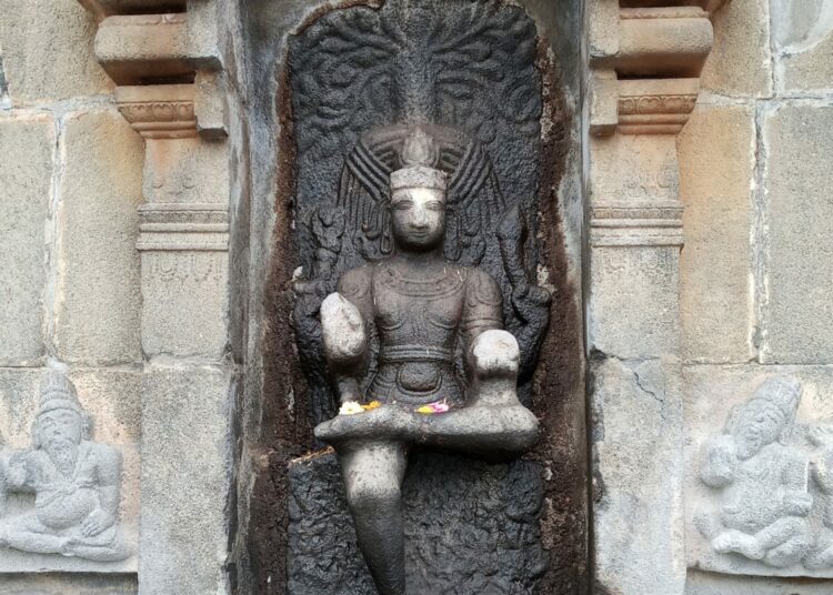 Kulothunga Chola-era temple in Thenneri, Kanchipuram, to which a ...