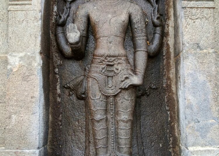 Kulothunga Chola-era temple in Thenneri, Kanchipuram, to which a ...