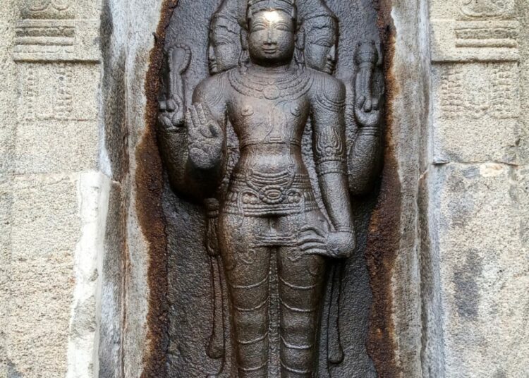 Kulothunga Chola-era temple in Thenneri, Kanchipuram, to which a ...