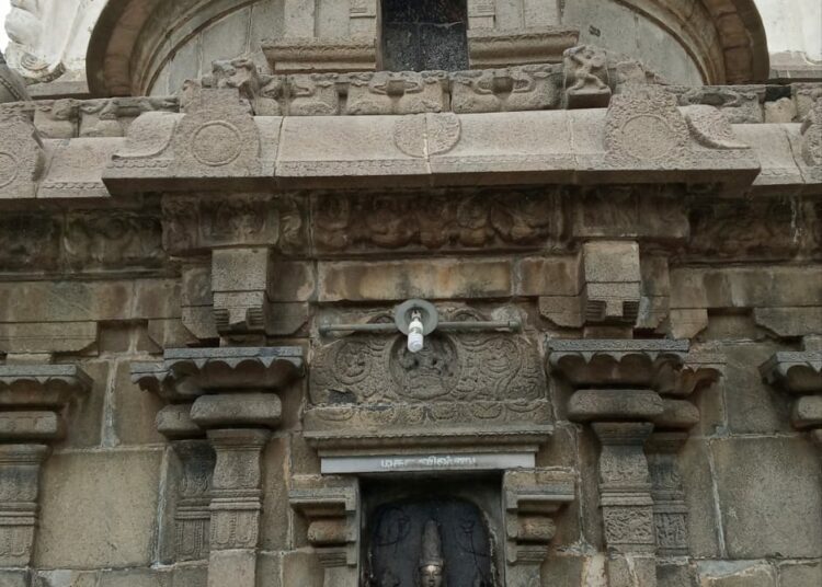 Kulothunga Chola-era temple in Thenneri, Kanchipuram, to which a ...