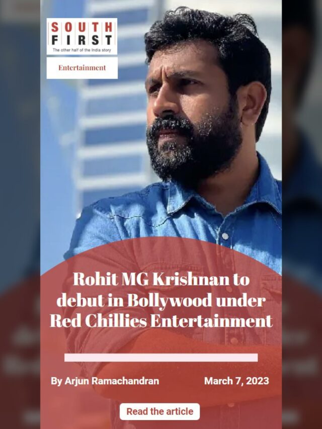 Rohit MG Krishnan to debut in Bollywood under Red Chillies Entertainment - The South First