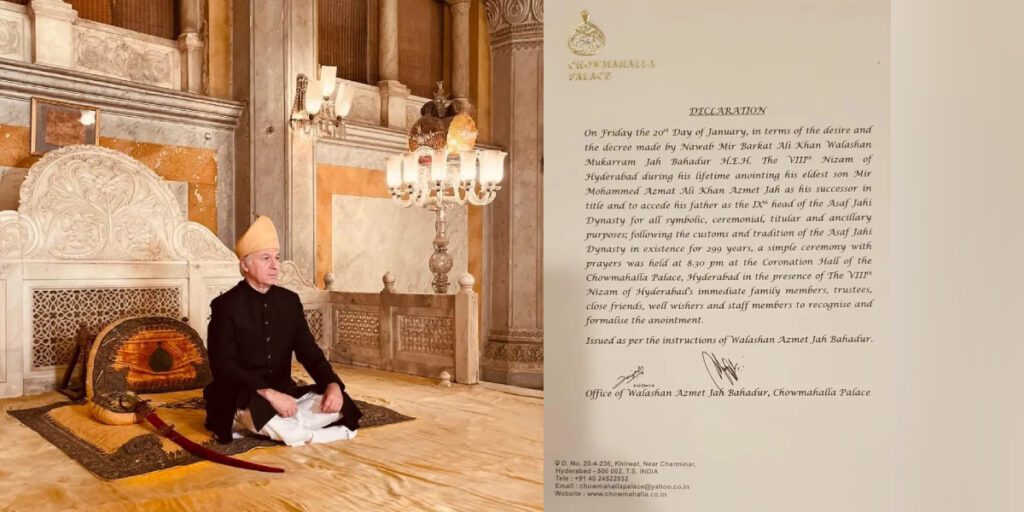 1 throne, 2 heirs? Why Asaf Jahi dynasty chose Raunaq Yar Khan over ...