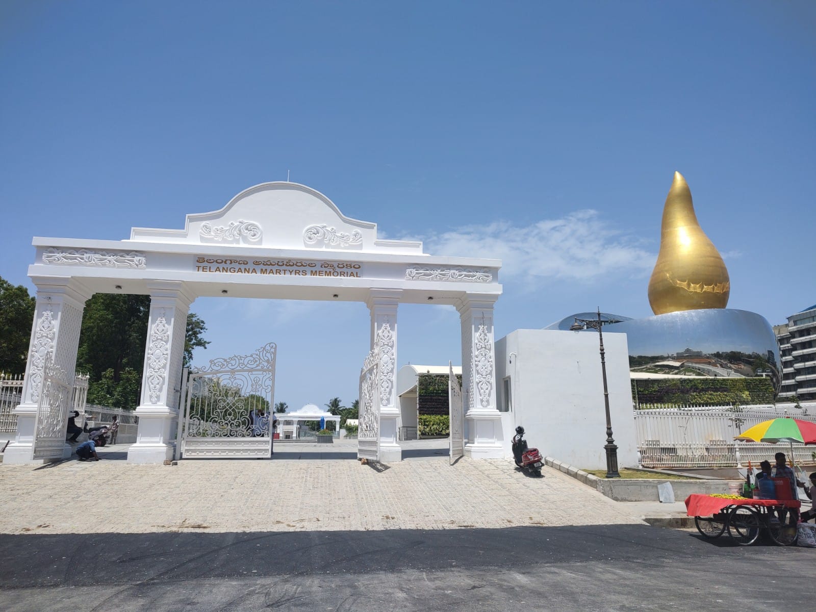 Photo-feature: Telangana Martyrs' memorial, biggest stainless steel edifice