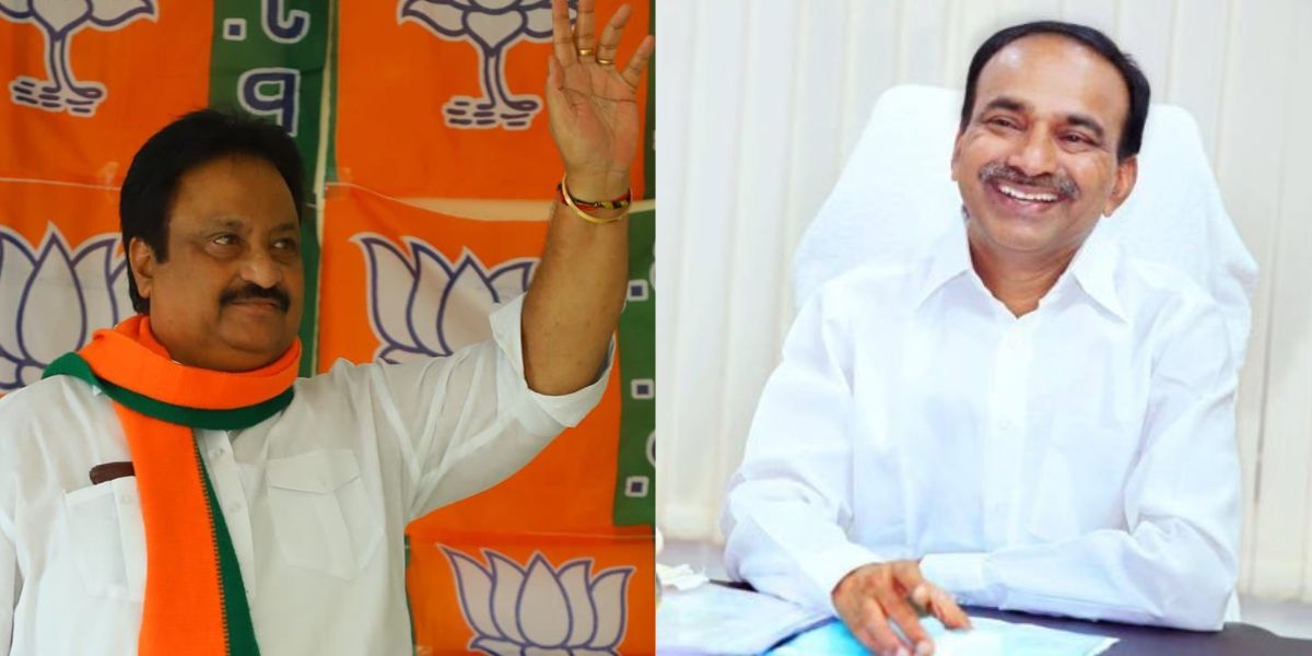 Telangana BJP dissidents hold crucial meeting against Eatala Rajender following his Delhi visit ...