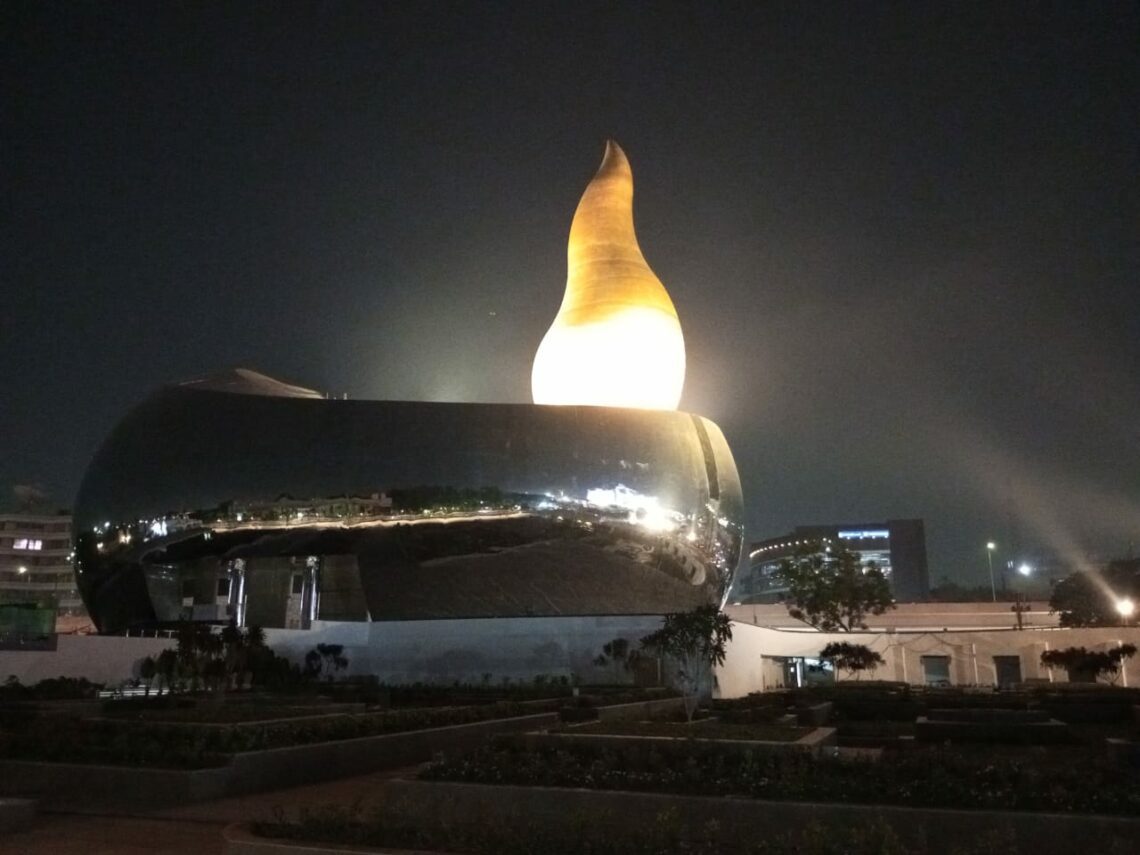 Photo-feature: Telangana Martyrs' memorial, biggest stainless steel edifice
