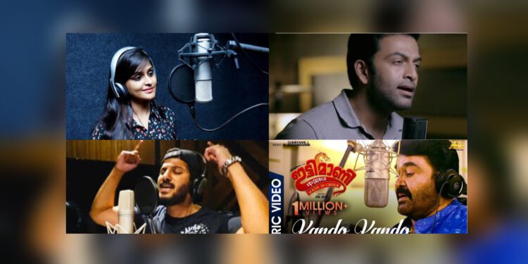 List of popular actor-singers in Malayalam - The South First