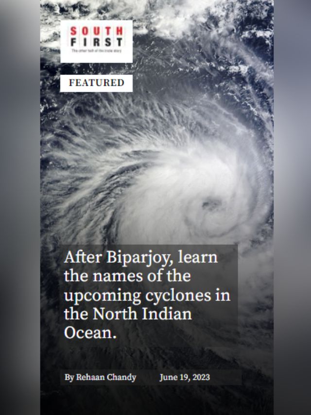 After Biparjoy, learn the names of the upcoming cyclones in the North ...