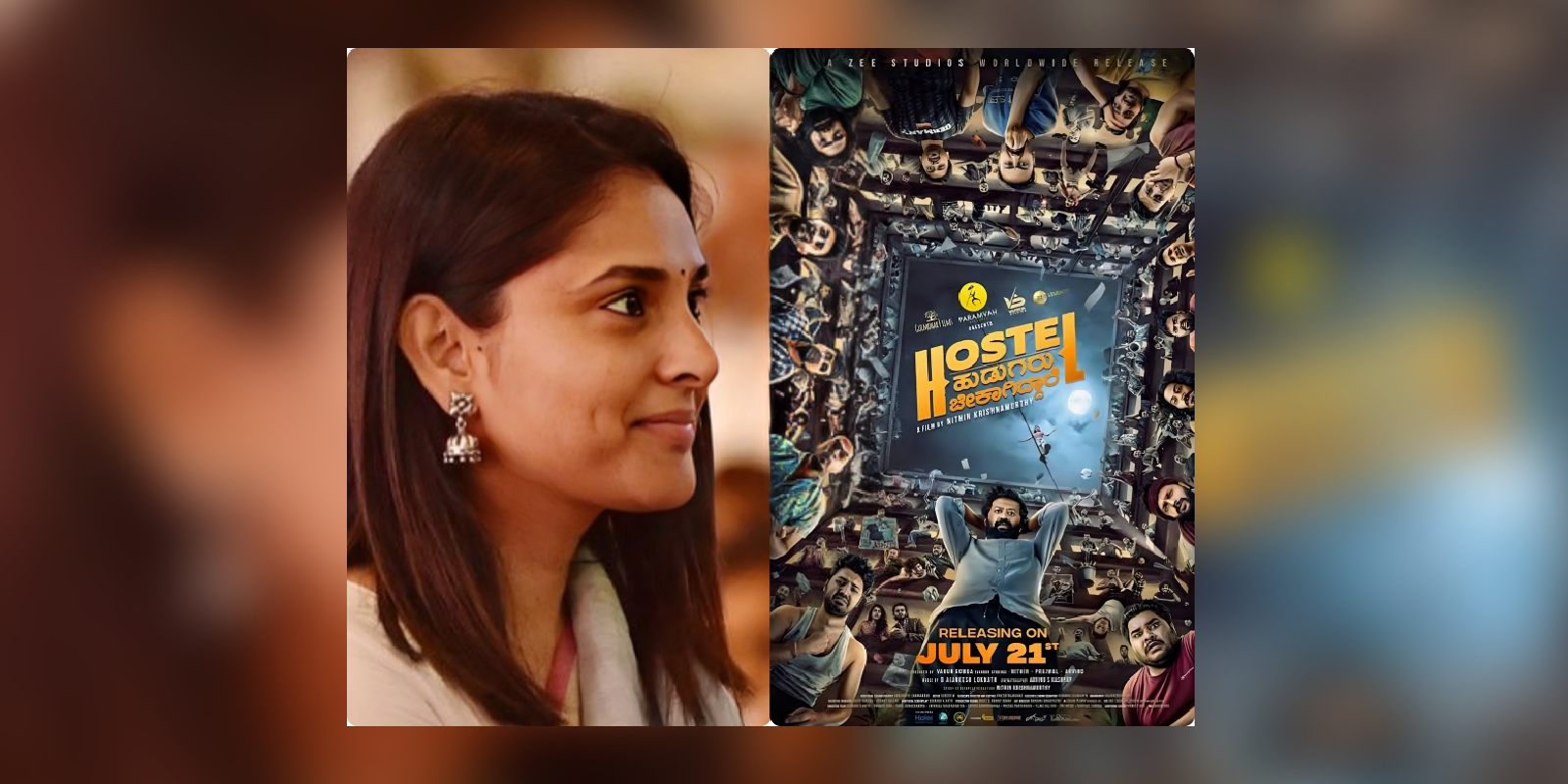 Ramya approaches court against 'Hostel Hudugaru Bekagiddare' makers - The South First