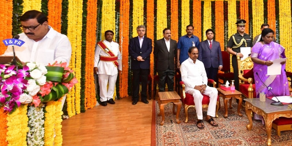 Telangana: Patnam Mahender Reddy sworn in as minister in KCR Cabinet ...