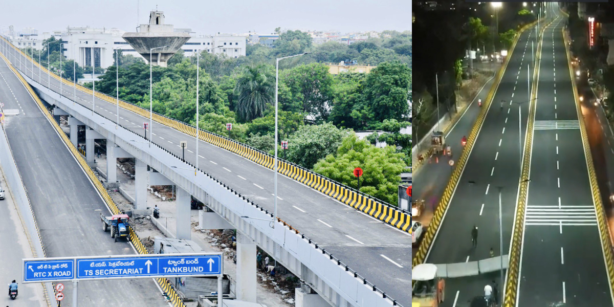 Hyderabad's Indira Park-VST steel flyover is open — motorists complain of a bone-rattling ride ...