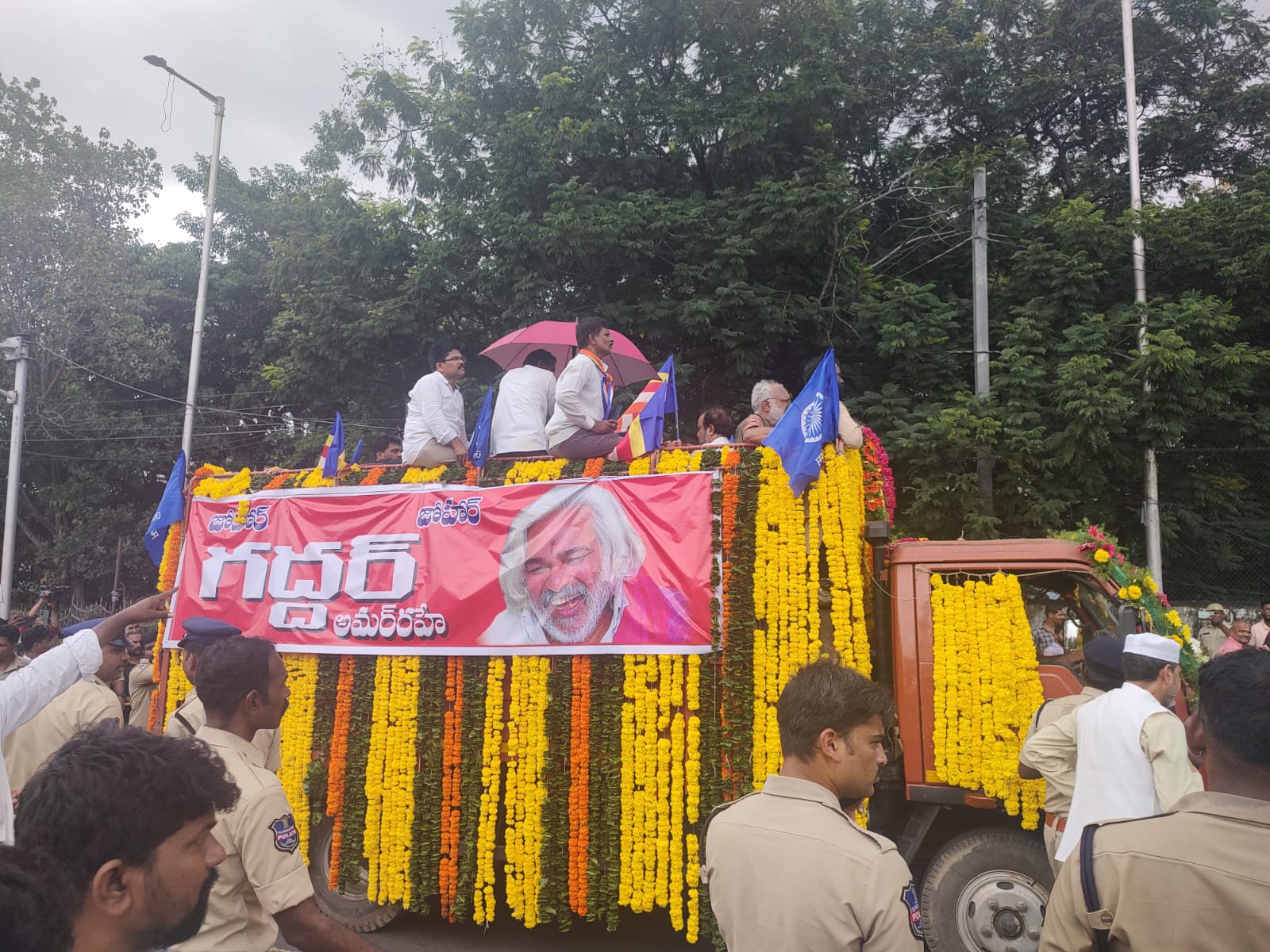 Gaddar laid to rest: Hyderabad streets filled with songs, tributes, and ...