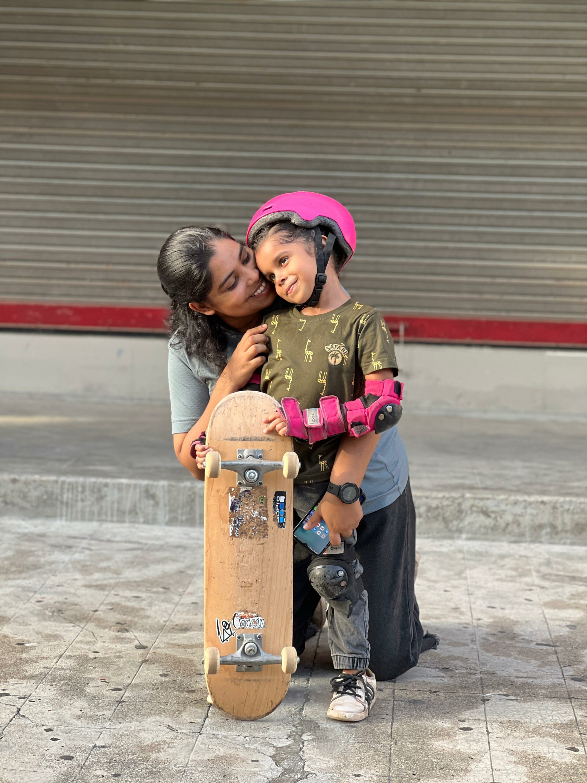 5-year-old skateboarder Airah Aymen Khan shreds Kochi streets