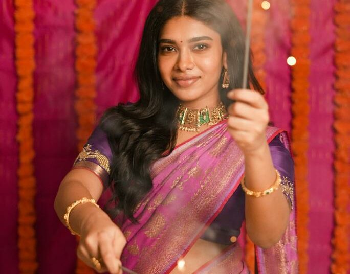 Gallery: Actress Dushara Vijayan's photoshoot for Diwali - The South First