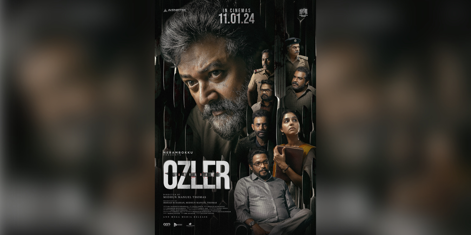 Jayaram's 'Abraham Ozler' to release on 11 January 2024 - The South First