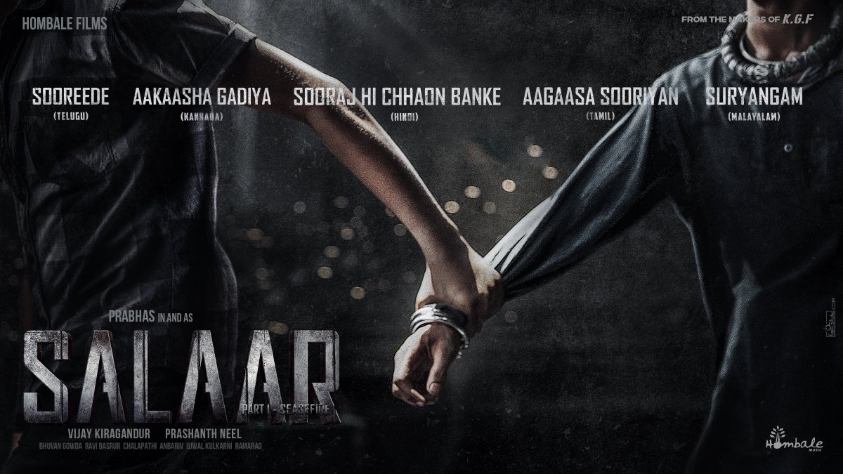 Makers of 'Salaar' drop the first single — 'Sooreede Godugu Patti ...