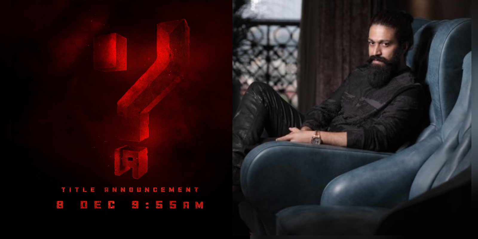Title of 'Yash19' to be revealed on 8 December - The South First