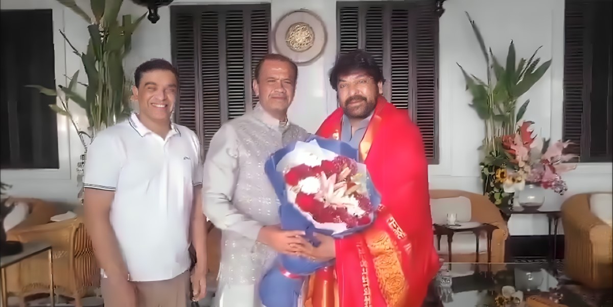 Dil Raju's meetup with Chiranjeevi & Minister Komatireddy raises doubts ...