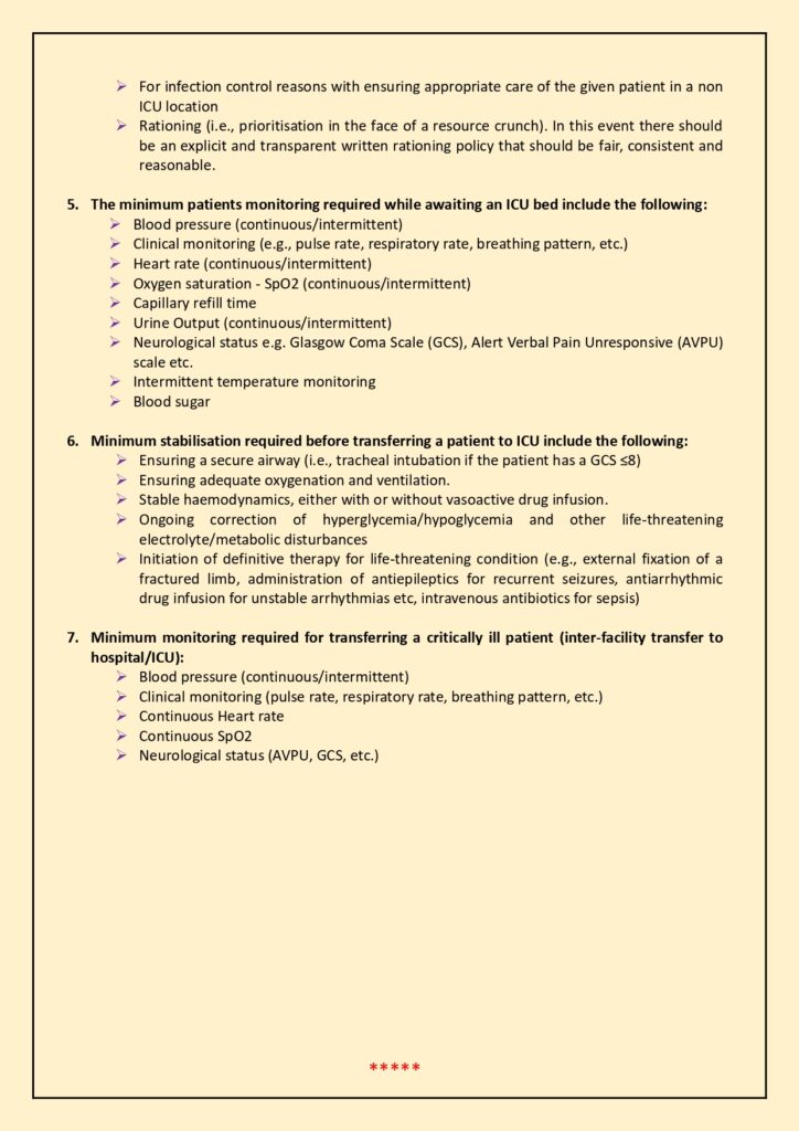 New ICU guidelines released by Centre. Here's what doctors think