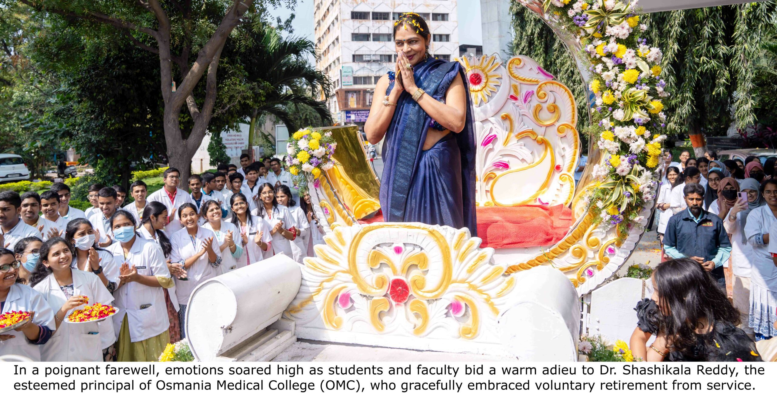 Osmania Medical College principal Dr Shashikala Reddy takes voluntary ...
