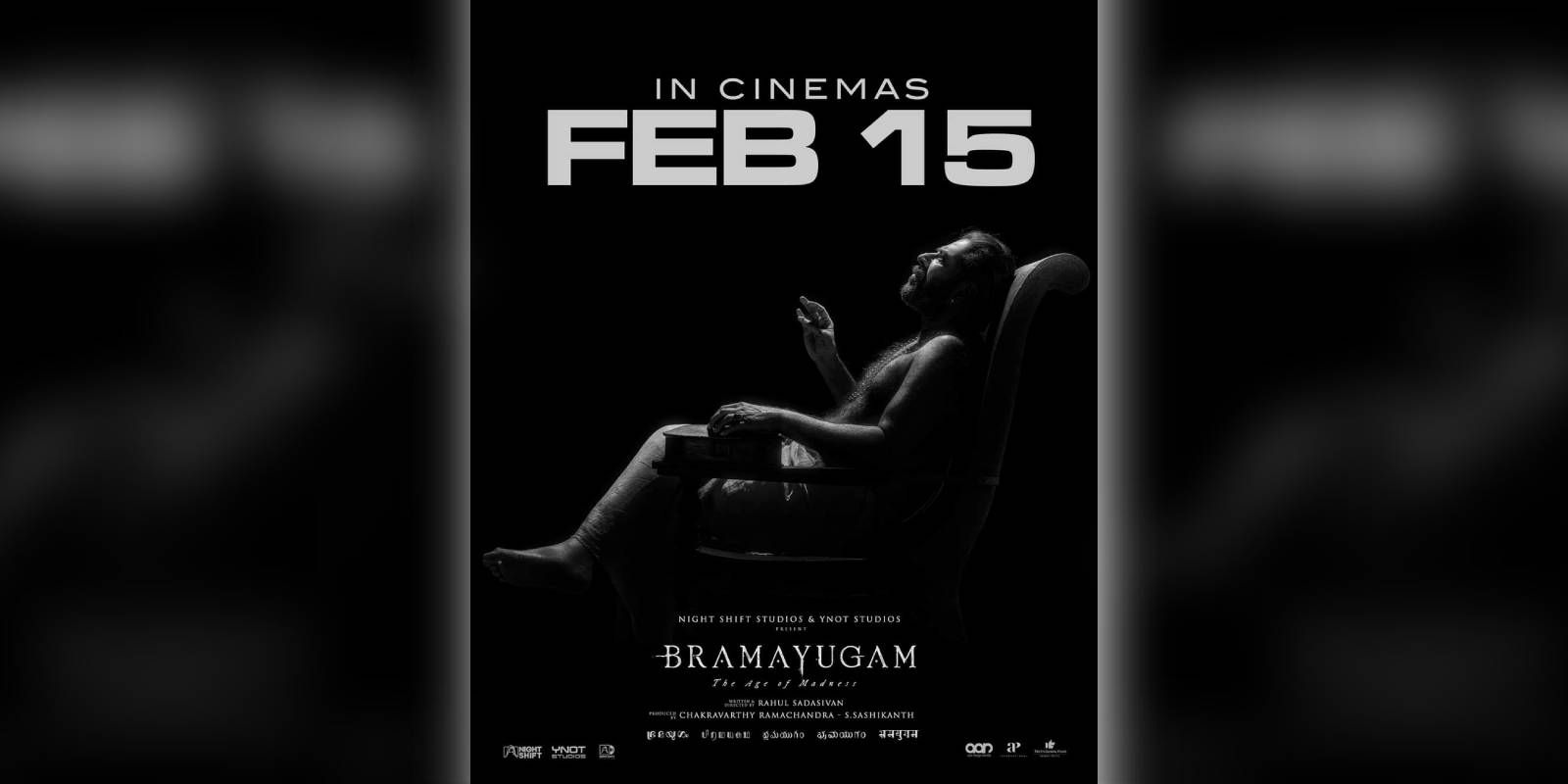 Mammootty's 'Bramayugam' to be released in black and white format - The ...