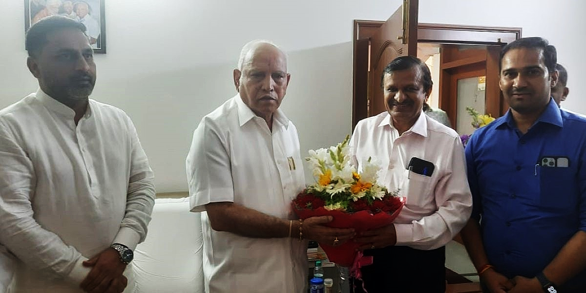 BS Yediyurappa welcomes Deve Gowda's son-in-law Dr CN Manjunath to BJP - The South First